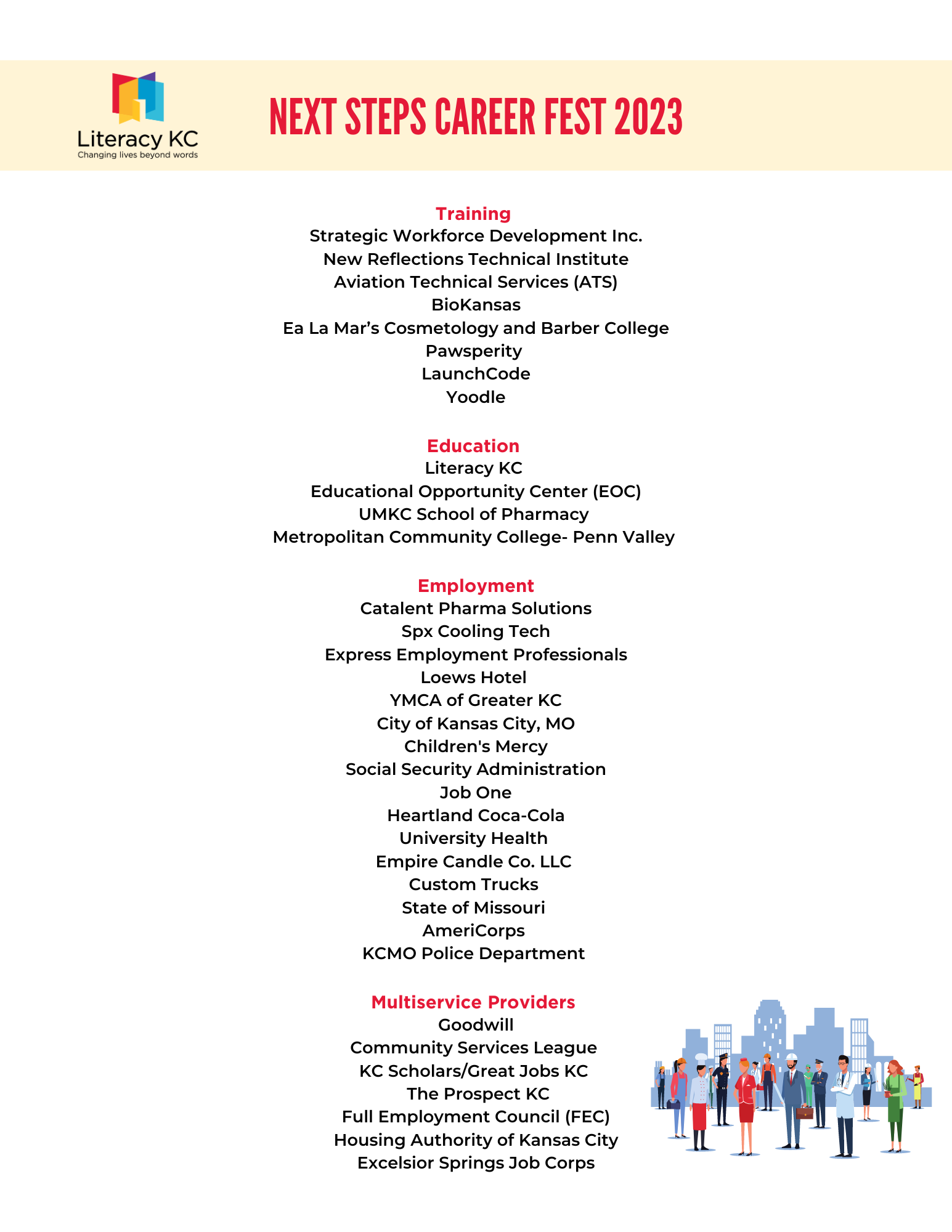 Next Steps Career Fest -Student 2023 (8.5 × 11 in) (1) | Literacy KC